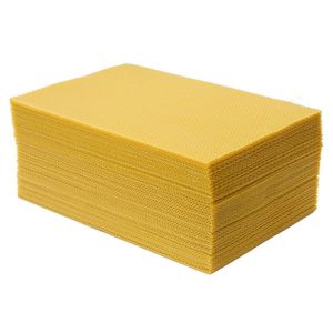 Quality Grade A Beeswax Foundation Sheet with Customizable Size and 70-110g Weight per for sale