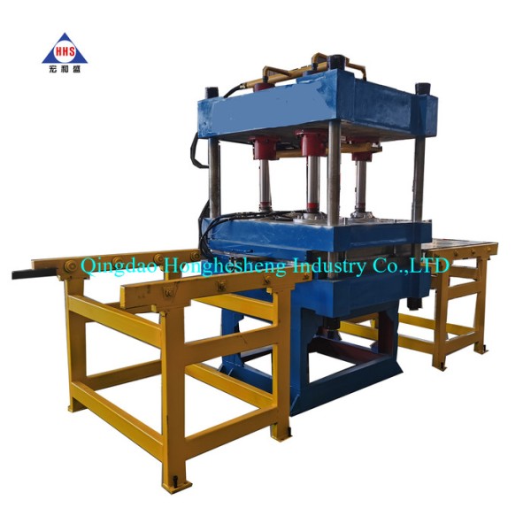 Quality Rubber Interlock Brick Making Machine Down Stroke Type 1 Layer for sale