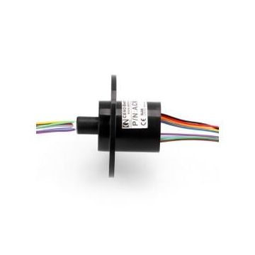 Quality 18 Circuit Number Signal Slip Ring Less Noise Continuous Transmission for sale
