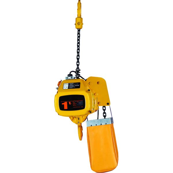 Quality Mini Chain Hoist Upside-down Series Yellow Color For Chemical Plant for sale