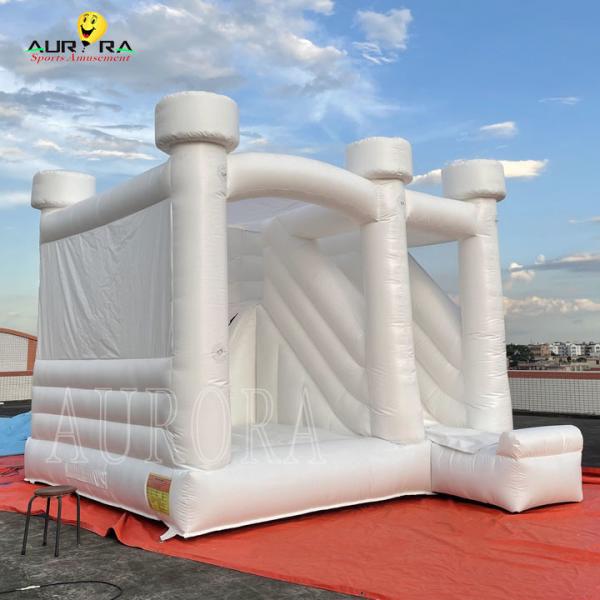 Quality Commercial Inflatable Bounce House Combo Castle Jumper With Slide For Parties for sale