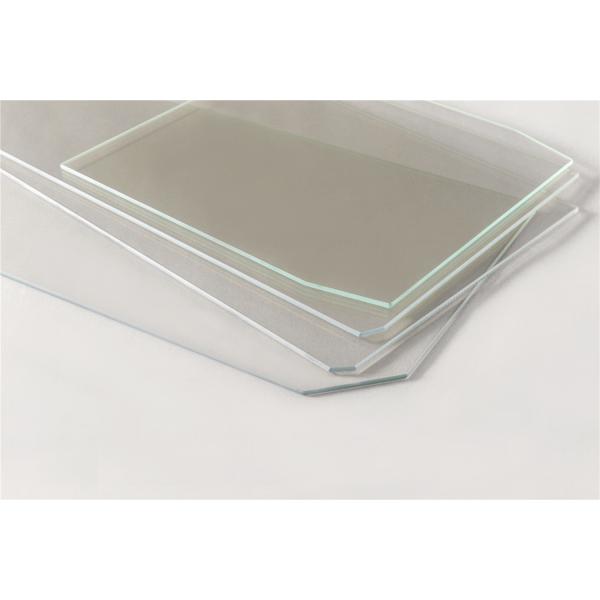 Quality Logo Printed Groove Processed 4mm Custom Cut Tempered Glass for sale
