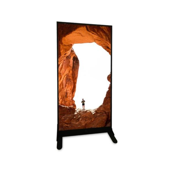 Quality Indoor interactive Floor Standing Digital Signage LCD Screen Kiosk 75inch ODM for sale