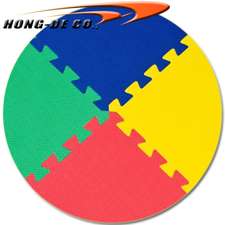 Quality T Pattern 100% EVA 3/4 Inch Foam Mat / Odorless Interlocking Foam Gym Mats for sale