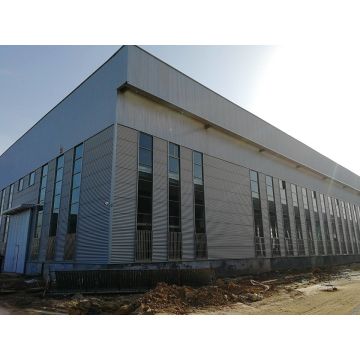 Quality Modern Steel Structure Factory Building With Mezzanine Metal Workshop Constructi for sale