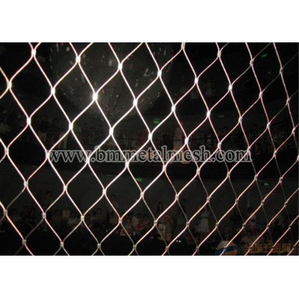 Quality Stainless Steel Cable Webnet / Cable Mesh For Bridge Protection for sale