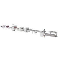 Quality ISO Cabinet Door Laminating Cold Glue Paper Machine 18kw for sale