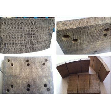 Quality Resin Woven Brake Block Material Brake Lining for Drilling Machine Pile Driver for sale