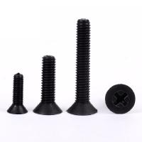 Quality 6mm-40mm Nylon Flat Head Screws for sale