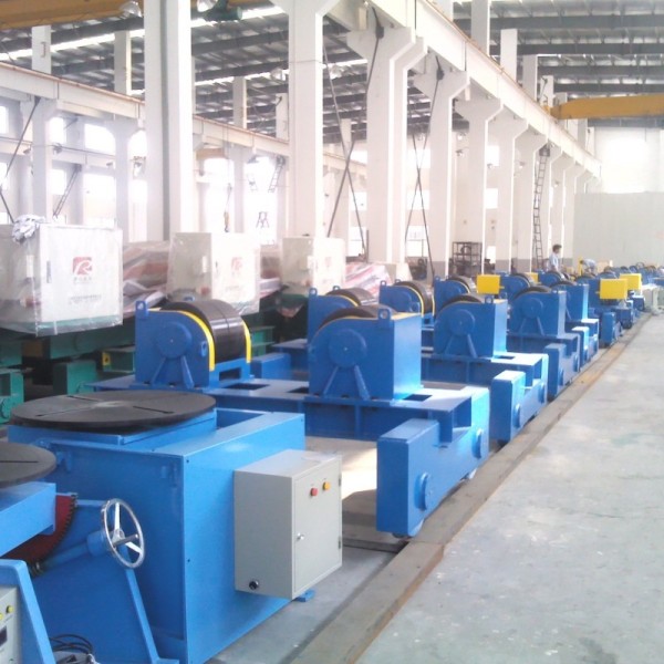 Quality 10T Lead Screw Adjustable Welding Rotators Tank Welding Roller for sale