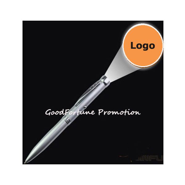 Quality Promotional Logo Custom Metal Projection Pen With Twist Mechanism Business Gifts for sale