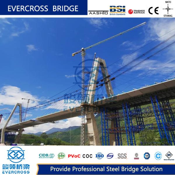 Quality Q460 Q335 Steel Box Girder Bridge Heavy Loading Capacity Long Lifespan for sale