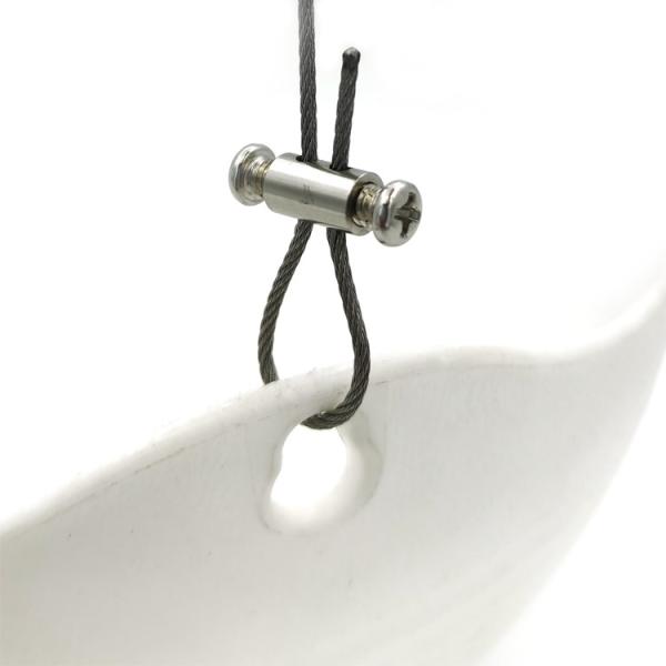 Quality Suspension Kit Cable Gripper Hook For Light Nickel Plated For Hanging Wire Hook for sale