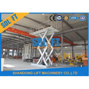 Quality 6M Stationary Auto Basement Hydraulic Car Lift for sale
