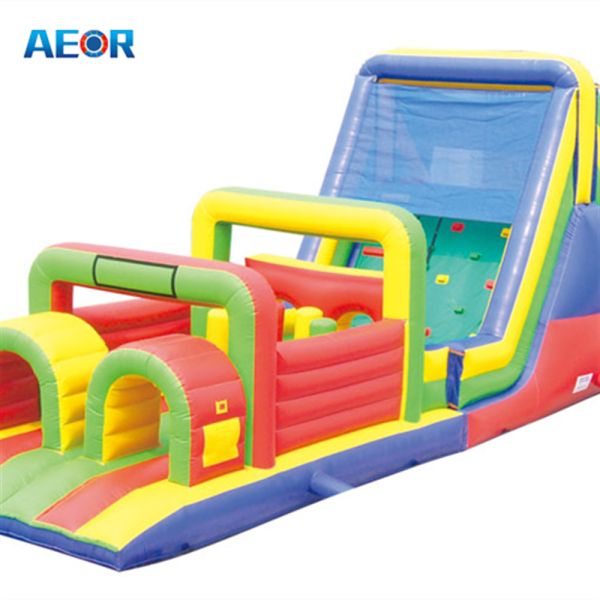 Quality inflatable Obstacle Course For Kids Inflatable Bouncer Inflatable Obstacle Course for sale