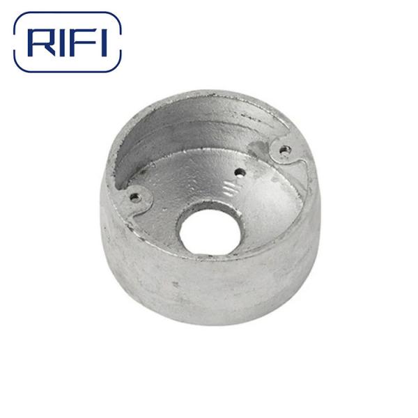 Quality 1 Hole 20mm Knockout Circular Junction Box Conduit Loop In Box for sale