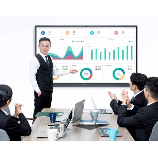 Quality Portable Smart Interactive Whiteboard 75 86 100 Inch 0.8ms Fluent Writing for sale
