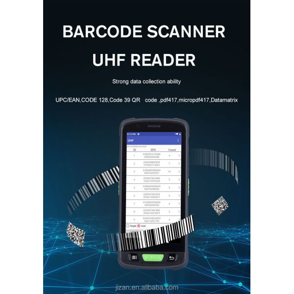 Quality Data Collection industrial pc rugged android tablet with barcode scanner PDAs for sale