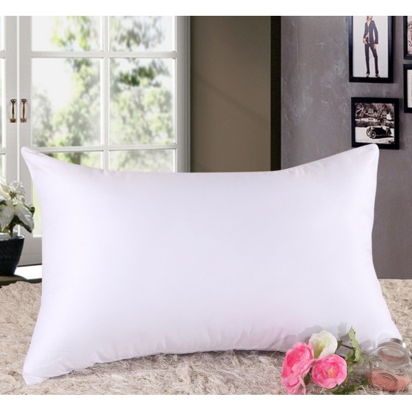 Quality Massage White Soft Hotel Pillows With Fiber Filled Plain Style for sale