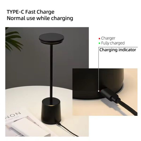 Quality Adjustable Brightness Touch Led Table Lamp 1.6W For Home And Office for sale