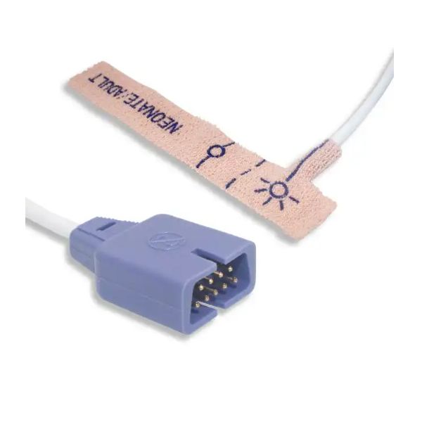 Quality Adult Disposable Spo2 Sensor Adhesive Durable For Main Brand Monitors Compatible for sale