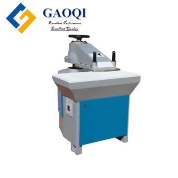Quality Plant Swing Arm Clicker Hydraulic Press Leather Die Cutting Machine for sale
