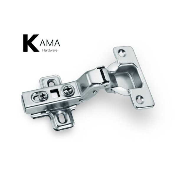 Quality 35mm Cup Clip-on Hydraulic Hinge INSET Self Closing Nickel plated Cold Rolled Steel for sale