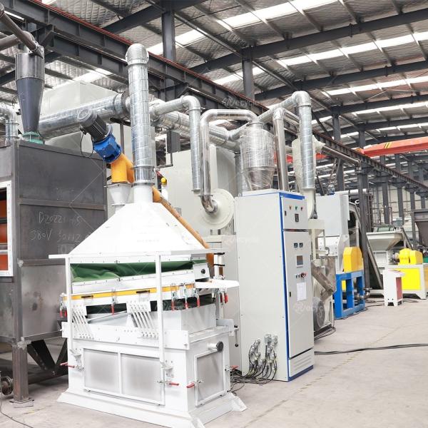 Quality Metal Bifacial Solar Panel Recycling Line Physical No Pollution Function for PV for sale