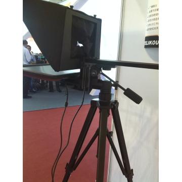 Quality Studio School 17 Inch Foldable Reflector Studio Teleprompter For Broadcast for sale