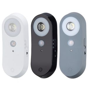 Quality 4000K 400mAH USB Rechargeable Motion Sensor Light / Rechargeable Flashlight for sale