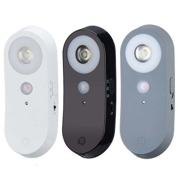 Quality 4000K 400mAH USB Rechargeable Motion Sensor Light / Rechargeable Flashlight Night Light for sale