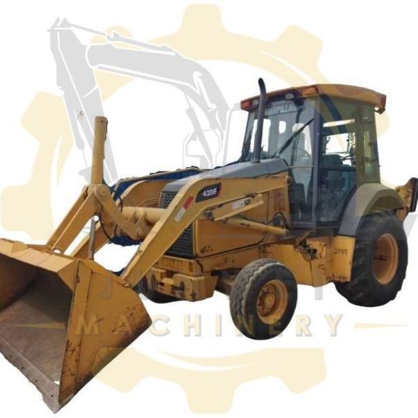 Quality Affordable CAT 420F Backhoe Excavator with BOXINHUASHENG Hydraulic Valve Lorry Loader for sale