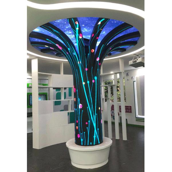 Quality P1.86mm Ultra Flexible LED Display Modules High Adaptability Lightweight Design for sale