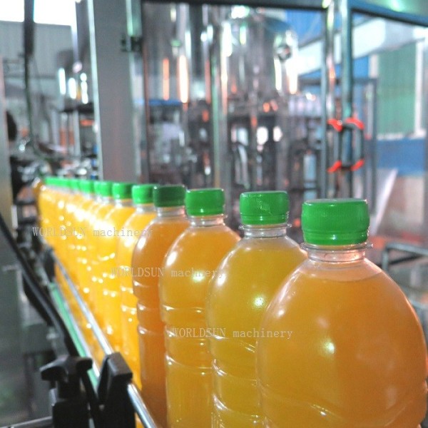 Quality 18000BPH 4-In-1 high speed new designed Fruit Pulpy Juice Filling Machine for sale