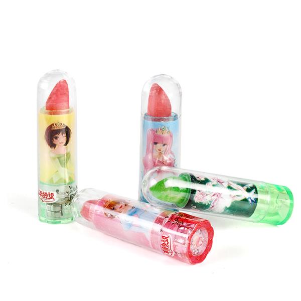 Quality Customized GMP CC Stick Cany Lipstick Shaped Hard Sweet for sale