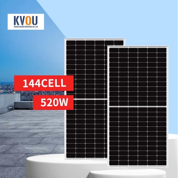 Quality 520W Off / On Grid Solar Panel System PERC For Home Electricity for sale