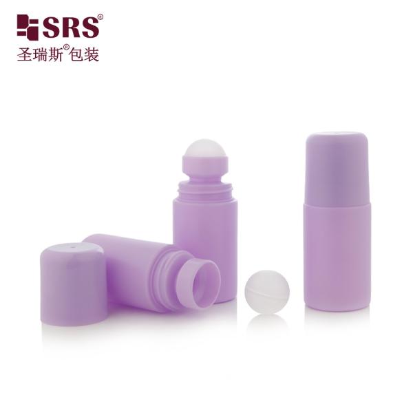 Quality RPPC-60ml 2oz PP Plastic Roll On Applicator Bottle For Atheletic Muscle Pain for sale