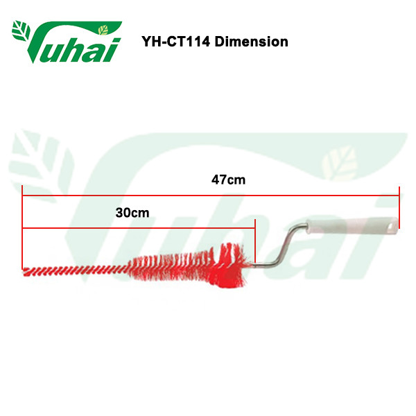 Quality Plastic Milking Machine Cleaning Brush Cow Milk Tank Cleaning Brush for sale