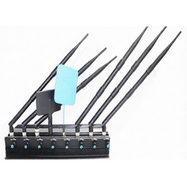 Quality 50m School Exam Jammer Signal Blocker , Mobile Frequency Jammer Sweep Jamming for sale