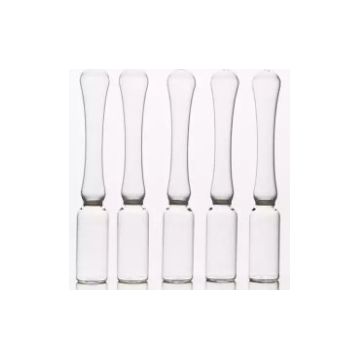 Quality 2ml Clear Amber Borosilicate Glass Empty Ampoule Type D For Medicine Use for sale