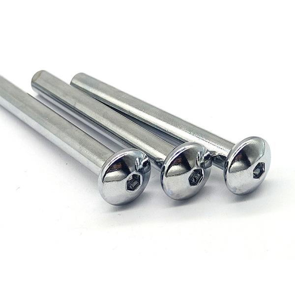 Quality Precise Carbon Steel Aluminum Stainless Steel CNC Turning Parts Pan Head Long Rivet for sale