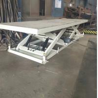 Quality 3Tons Double Scissor Hydraulic Lift Table Or Long Size Lift Table 1.6m Lifting Height. for sale