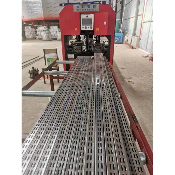 Quality 3680mm X 1000mm X 1500mm Automatic Electric Shelf Punching Machine 50Hz for sale