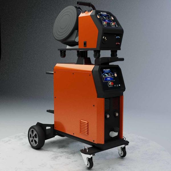 Quality MG-500DS 500A IGBT MIG Welder Gmaw Welding Machine 2 Screen LCD Display 15kg Wire Spool for sale