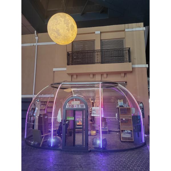 Quality Customizable Transparent Dome Shape Polycarbonate Bubble Tent Bubble Sky Star for sale
