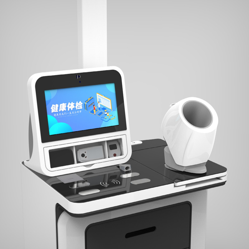 Quality Multi-Function Health Check-up Kiosk for Clinic Data Transmission via Wifi for sale