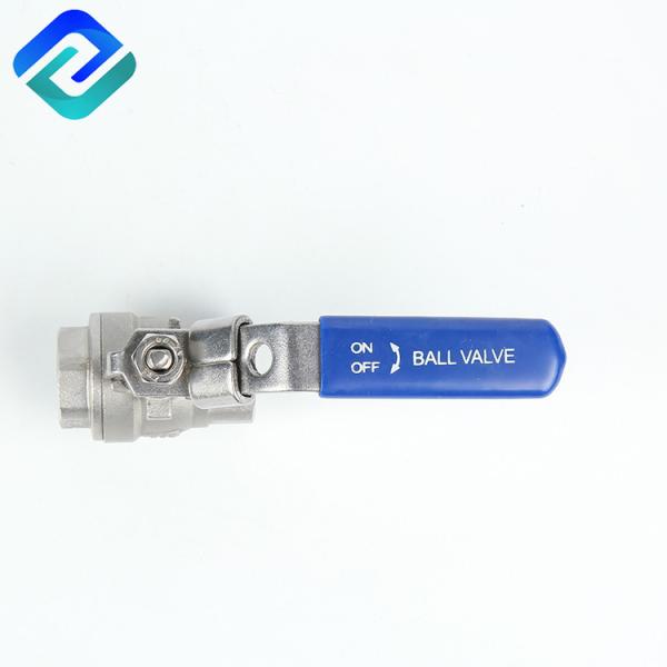 Quality 180C 2PC Ball Valve 180C Threaded End Valve Acid Pickling for sale