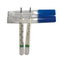 Quality OEM Support Clinical Glass Mercury-free Scale Thermometer for Oral Rectal for sale
