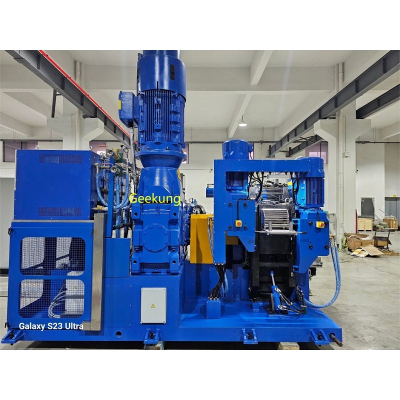Continuous in-Line Gear-Pump Rubber Strainer Machine