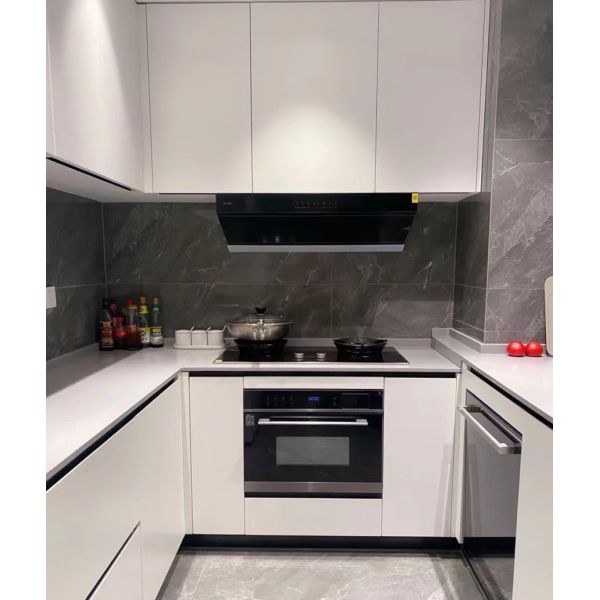 Quality Custom Modular Modern Design Home Kitchen Furniture Kitchen Cabinet Fireproof Boards for sale